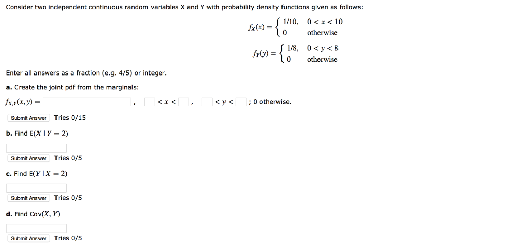 Solved Consider two independent continuous random variables | Chegg.com Solved Consider two independent continuous random variables | Chegg.com