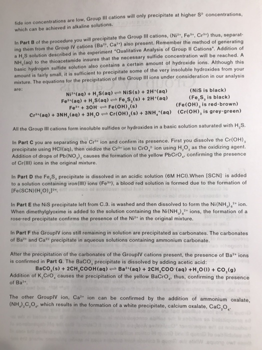 Solved EXPERIMENT SEVEN Separating and Identifying a Mixture | Chegg.com