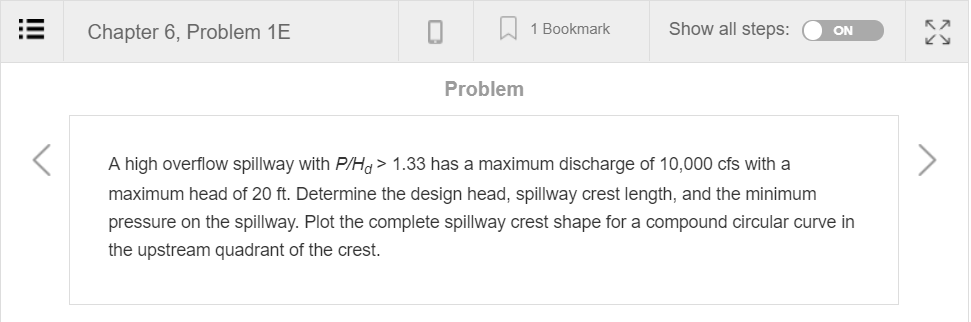 Solved Show all steps: Bookmark Chapter 6, Problem 1E ON | Chegg.com