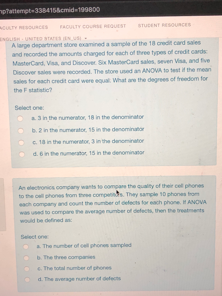 Solved ACULTY RESOURCES FACULTY COURSE REQUEST STUDENT | Chegg.com