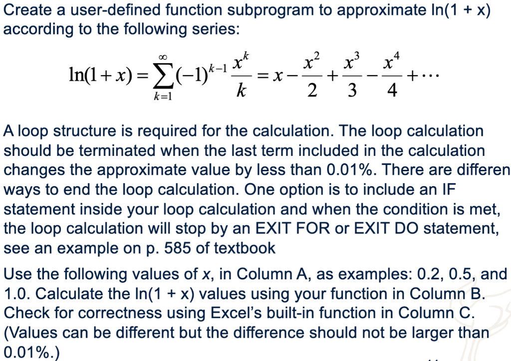 Solved Create a user-defined function subprogram to | Chegg.com