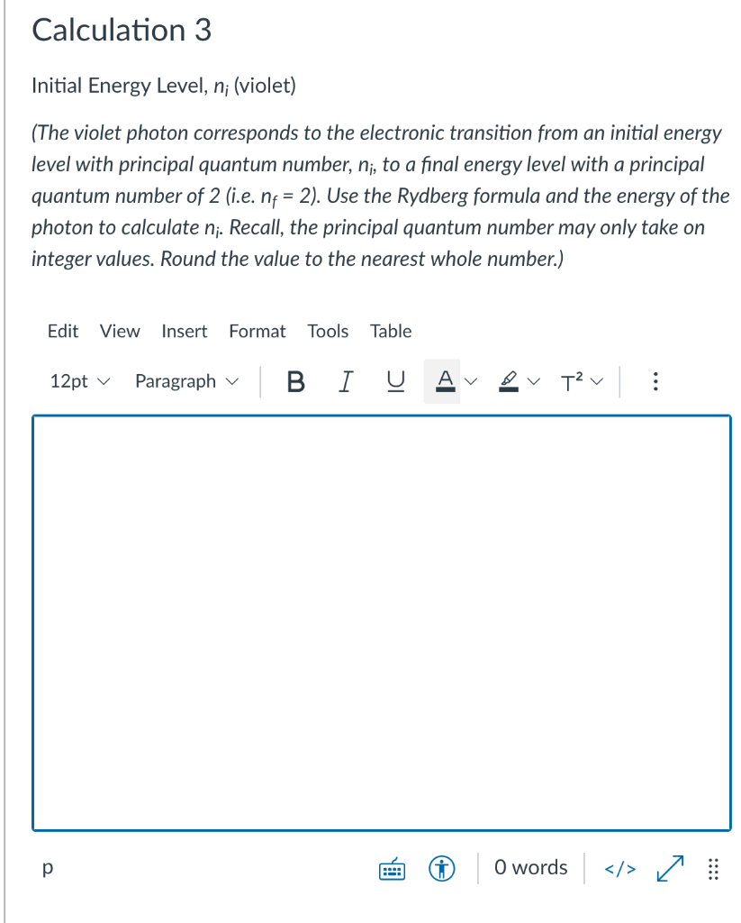 Solved Question 1 Data Table 1 Enter the measured values | Chegg.com