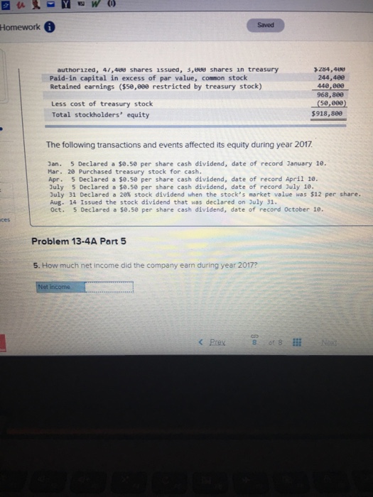Solved 0 Required information Problem 13-4A Analysis of | Chegg.com Solved 0 Required information Problem 13-4A Analysis of | Chegg.com