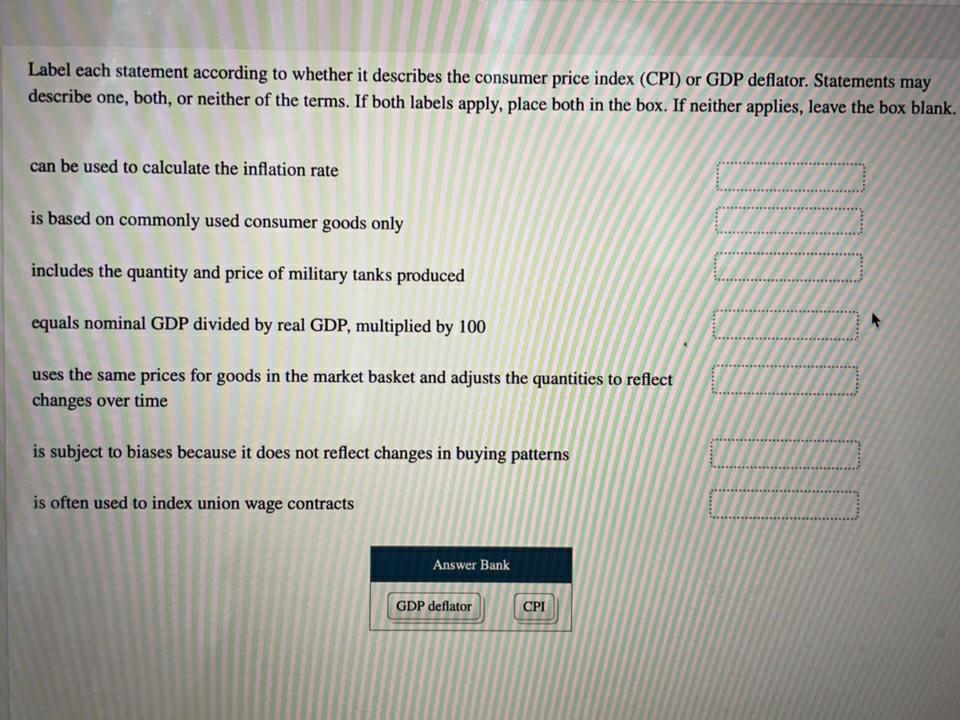 Solved Label each statement according to whether it | Chegg.com
