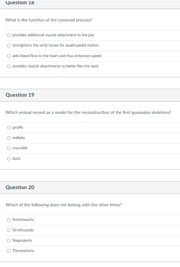 What is the function of the coronoid process? | Chegg.com