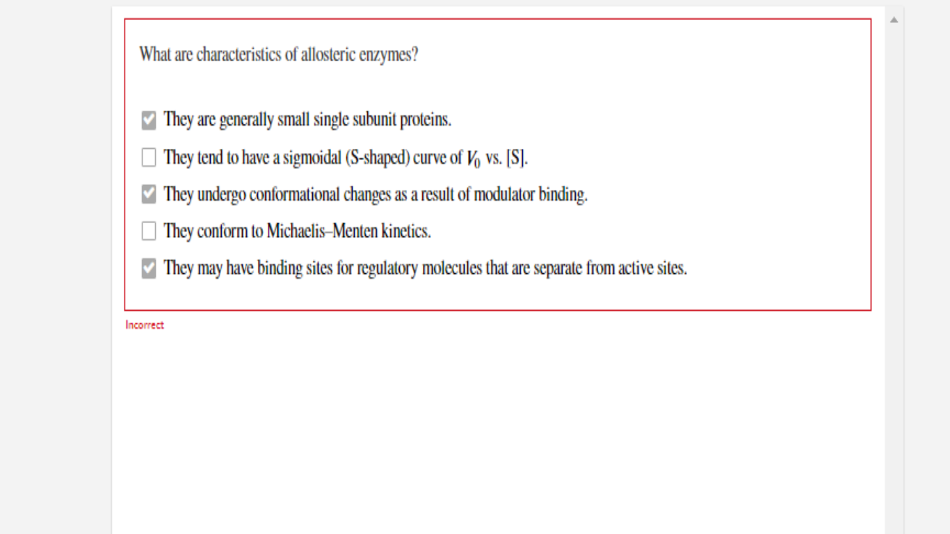 Solved Effector molecule binding changes the behavior of | Chegg.com