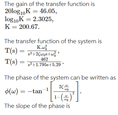 Solved Figure 1. Bode gain plot, y-axis is in dB unit and | Chegg.com
