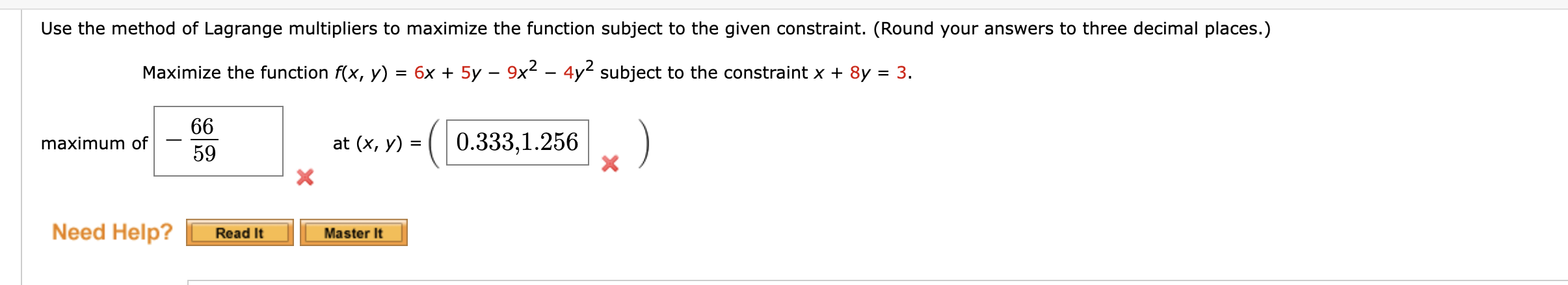 Solved Use the method of Lagrange multipliers to maximize | Chegg.com