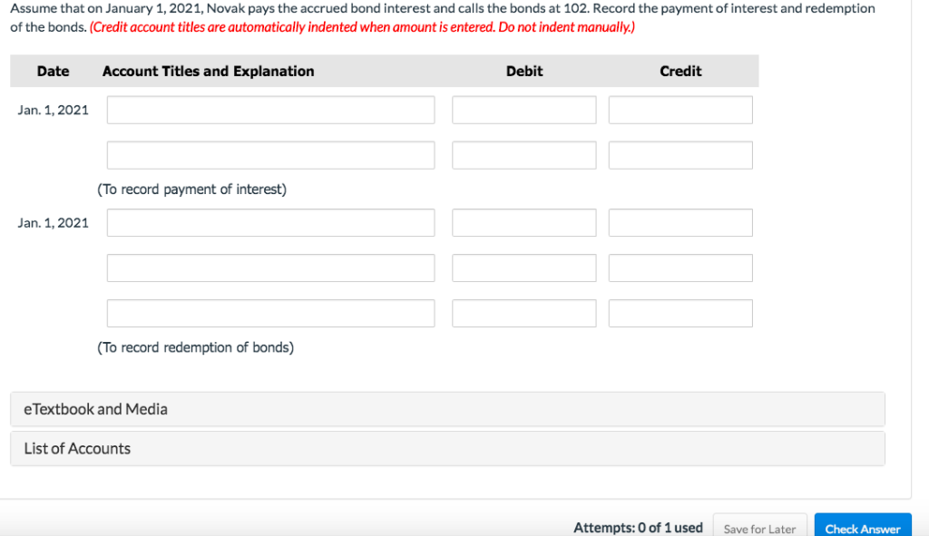 Solved On May 1, 2019, Novak Corp. issued $660000, 12%, | Chegg.com