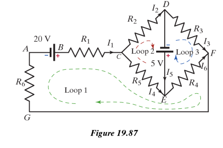 Solved A circuit consists of two batteries (with negligible | Chegg.com