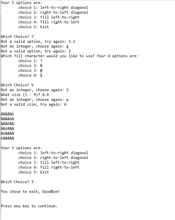 Solved Details: The program will keep repeating until the | Chegg.com