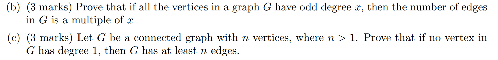 Solved 2. Direct Proofs and Proof by Cases(b) (3 marks) | Chegg.com
