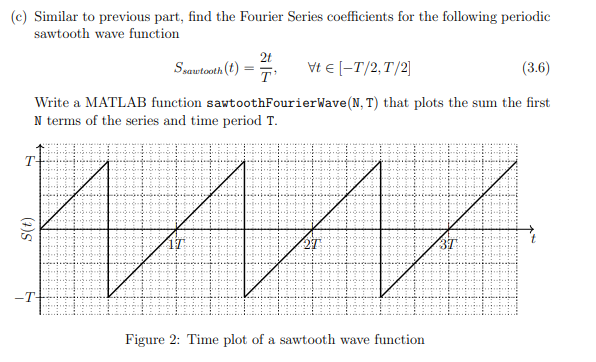 Solved (b) For a periodic square wave function Ssquare | Chegg.com