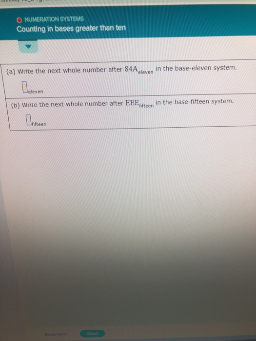 Solved O NUMERATION SYSTEMS Counting in bases greater than | Chegg.com Solved O NUMERATION SYSTEMS Counting in bases greater than | Chegg.com