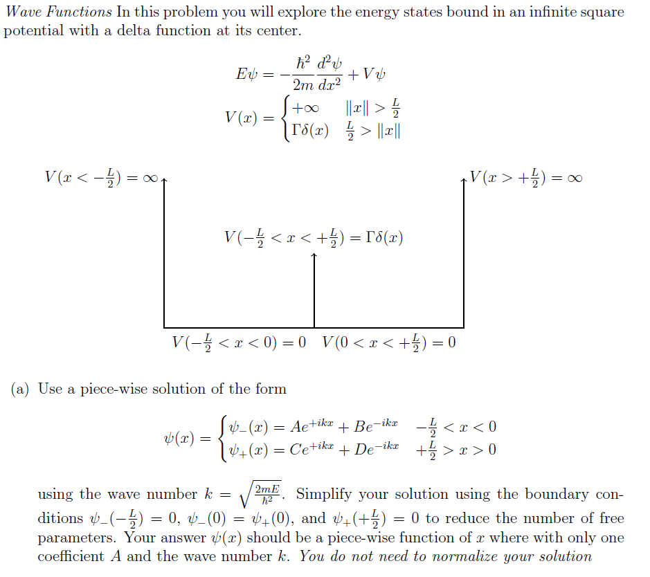 Solved Wave Functions In this problem you will explore the | Chegg.com