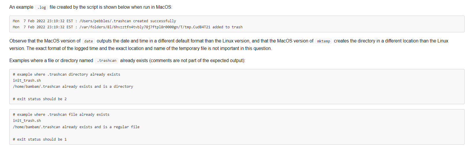 Solved Assignment 2: Bash scripting 1 Instructions There are | Chegg.com