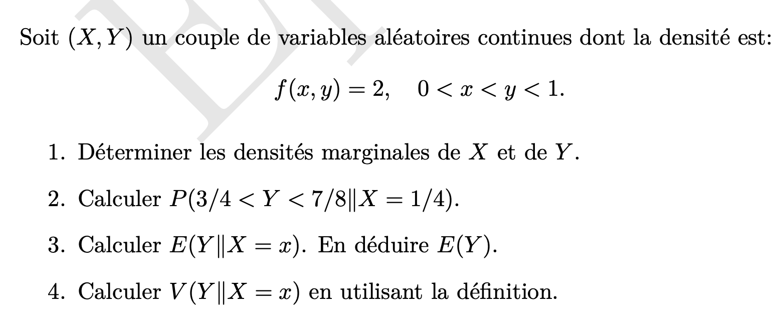 Solved Let (X, Y ) be a couple of discrete random variables, | Chegg.com