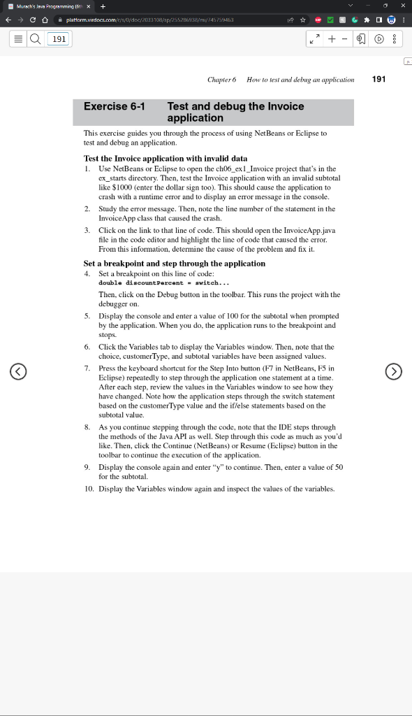 Solved 0 Java Instructions Using The Invoiceappjava 