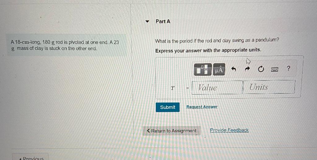 Solved A 18-cm-long, 180 g rod is pivoted at one end. A 23 | Chegg.com