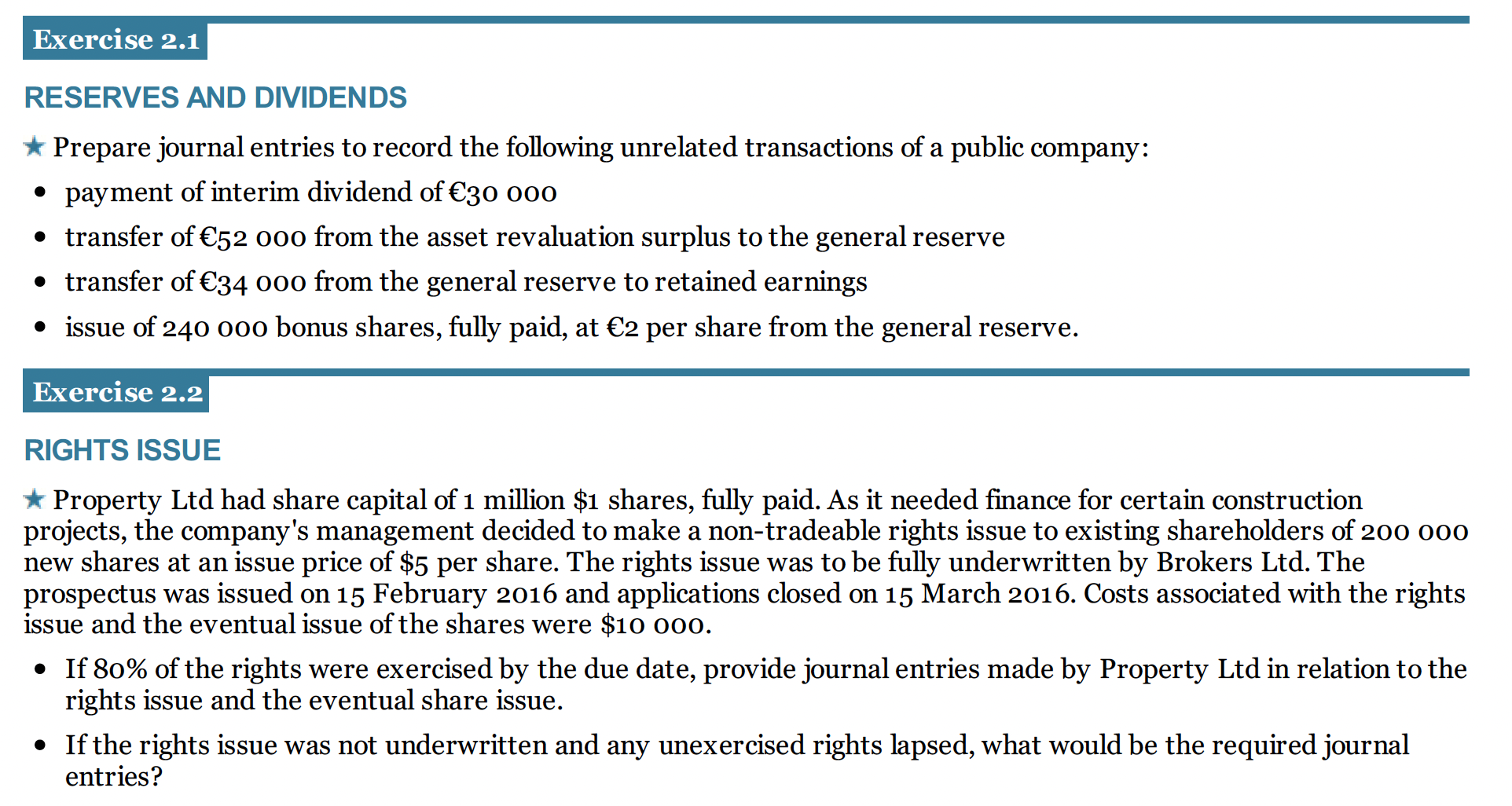 Required Prepare general journal entries to record | Chegg.com