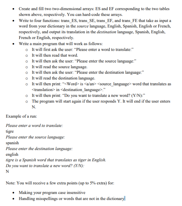 Solved In this assignment, you will write a C program to | Chegg.com