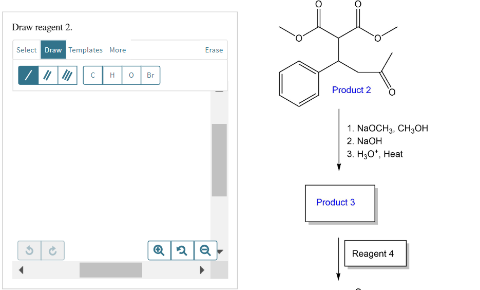 Solved Provide the missing compounds and reagents in the | Chegg.com