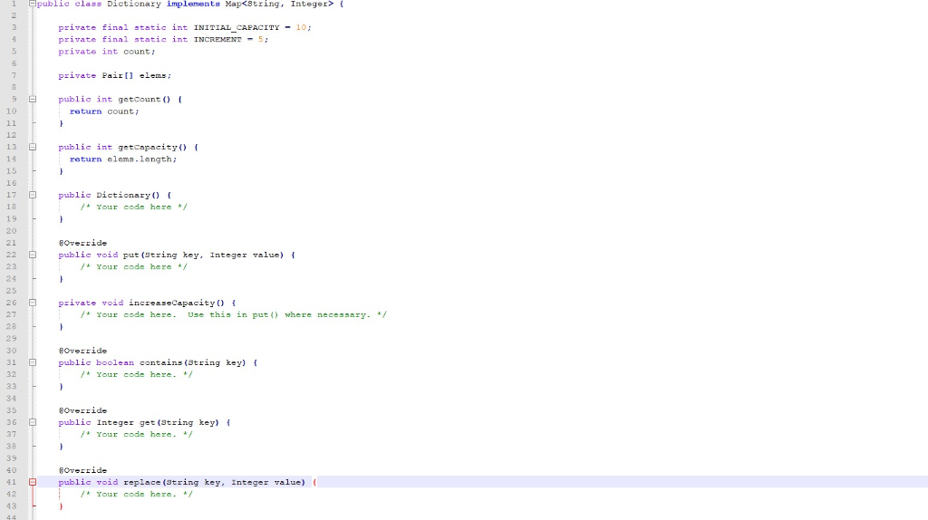 Solved Need some of Java quetion 3.1 Implement the | Chegg.com