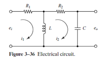 Obtain the transfer function Eo(s)/Ei(s) of the | Chegg.com