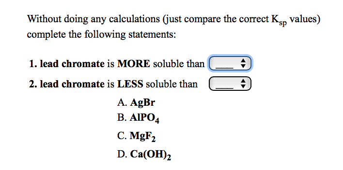 Solved Without doing any calculations (just compare the | Chegg.com