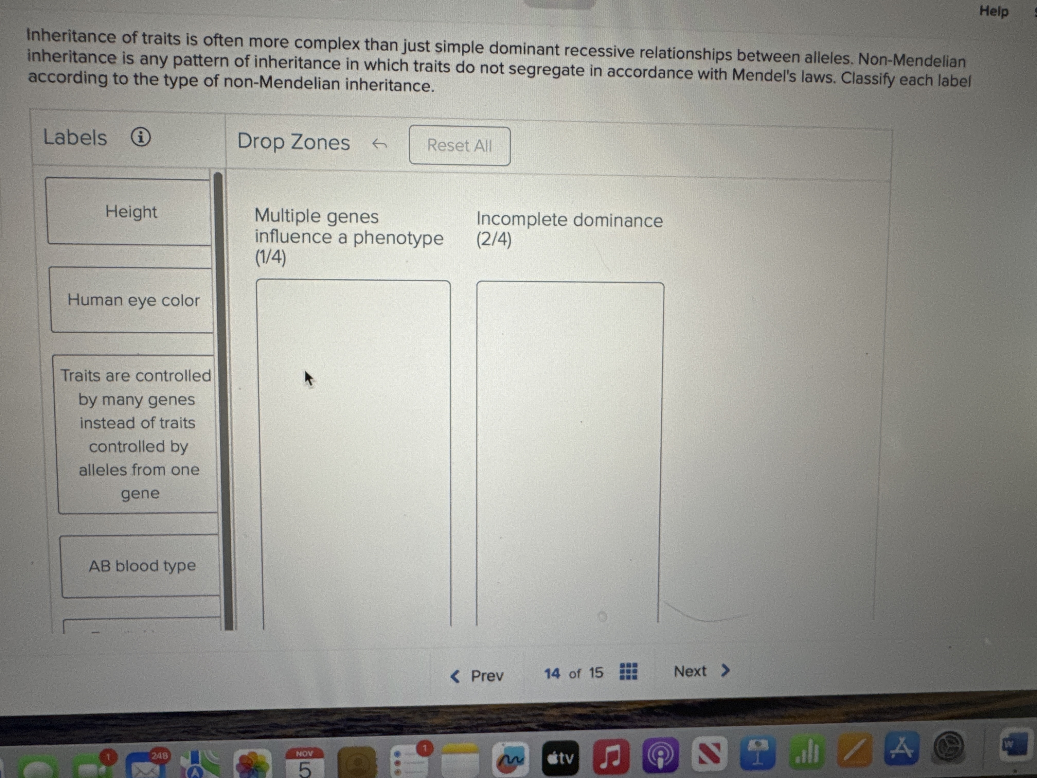 Solved Inheritance of traits is often more complex than just | Chegg.com
