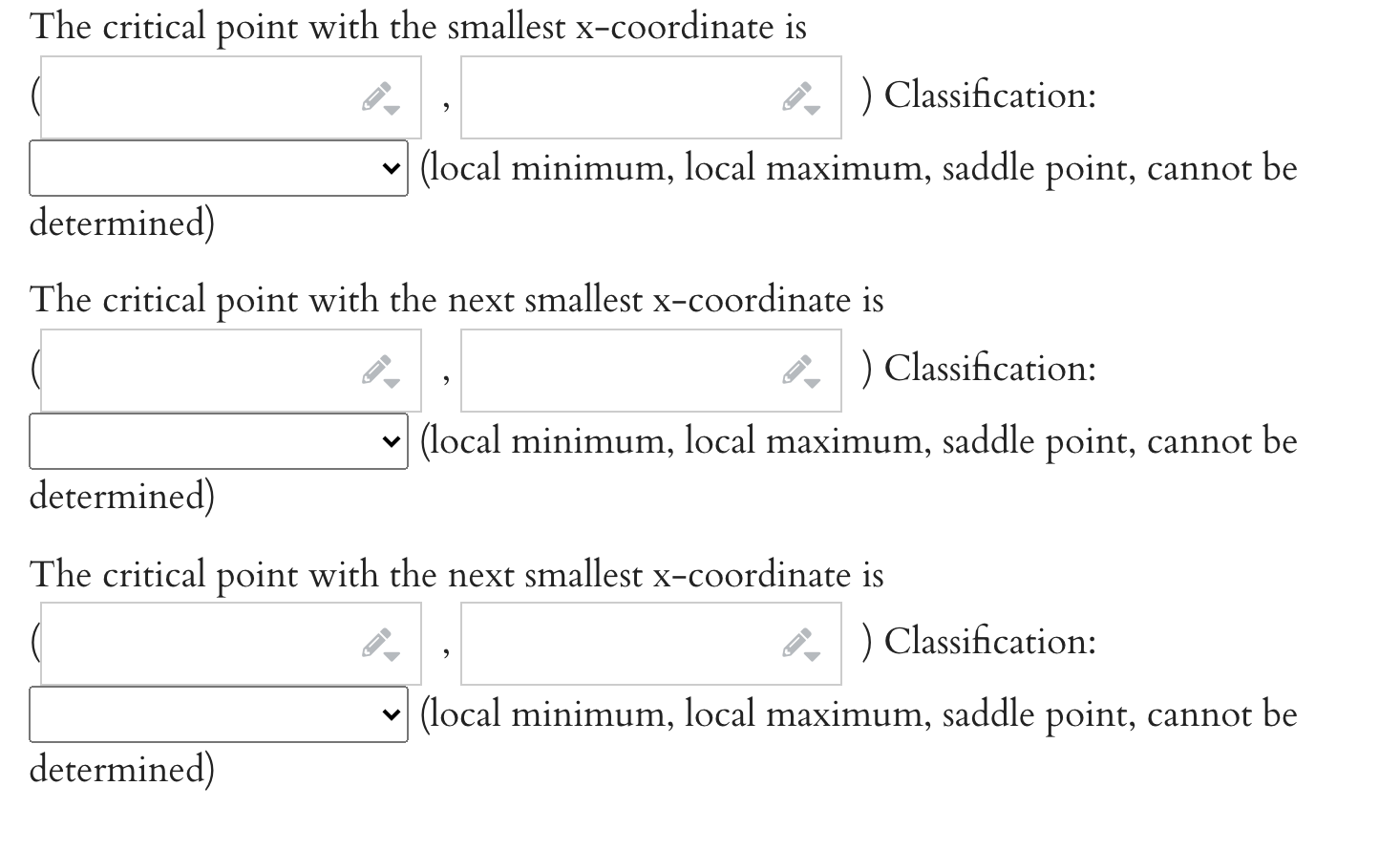 Solved Consider the function f(x, y) = ela cos(-5y). Find | Chegg.com