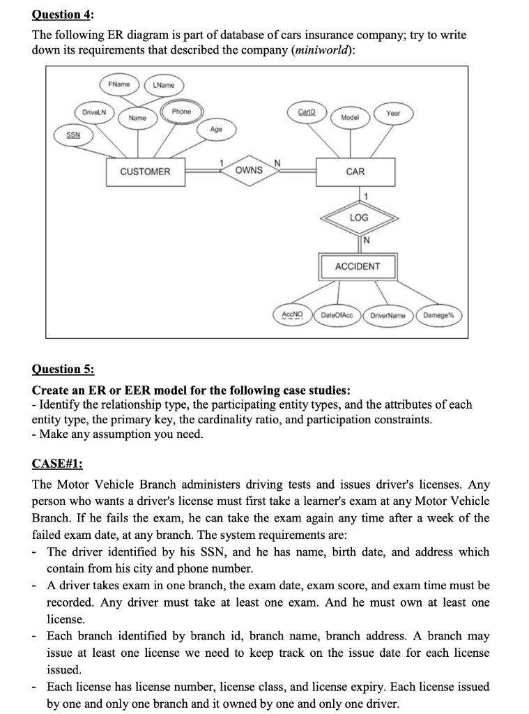 Solved Question 3: (Exercise\#28 Page\#242 in 6th Edition) | Chegg.com