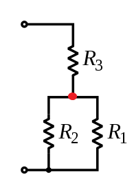 Solved Three resistors are connected as shown. When | Chegg.com
