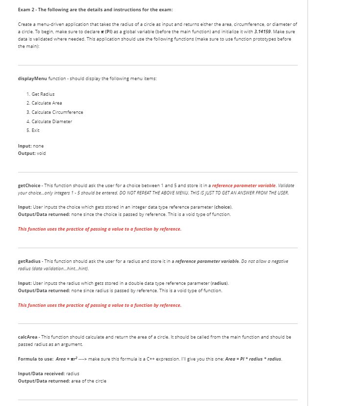 Solved Exam 2 - The following are the details and | Chegg.com