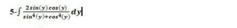 Solved 5-8 2 sin(y) cos(y) sin+(y)+cos+(y) 2 ayl | Chegg.com