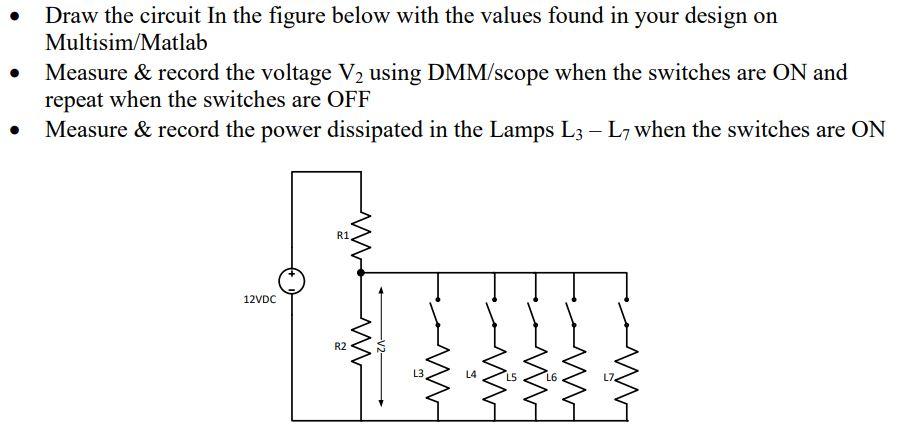 Solved . Draw the circuit In the figure below with the | Chegg.com