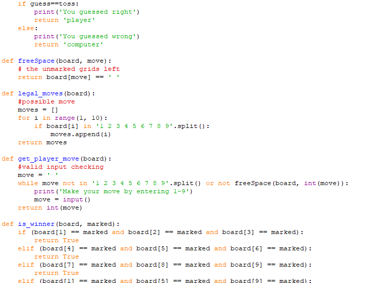 Solved Python： Whats wrong with my mini game program, and | Chegg.com