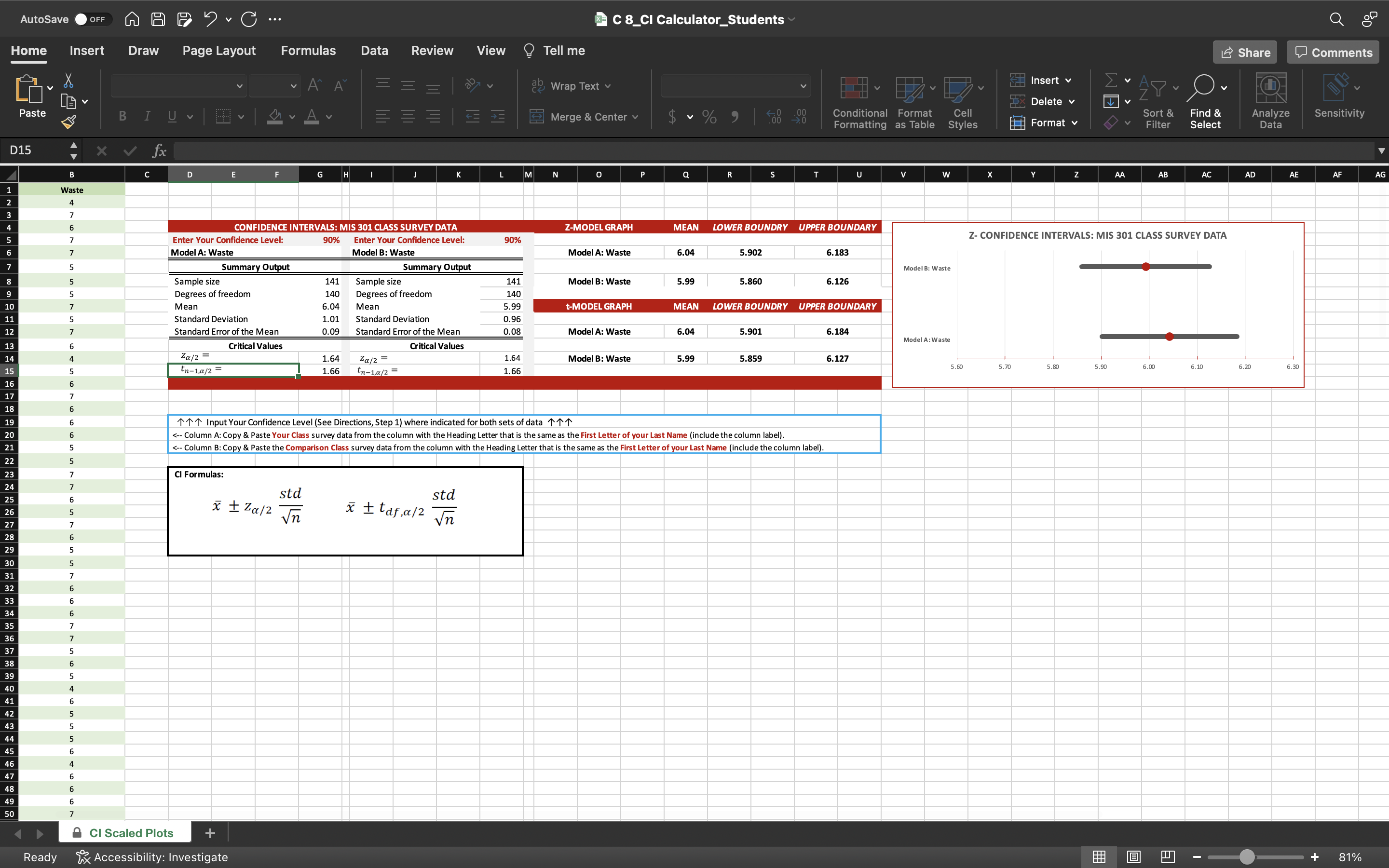 Solved Clarify what your dataset is measuring, identify your | Chegg.com