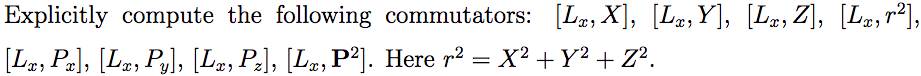 Solved Explicitly compute the following commutators: | Chegg.com