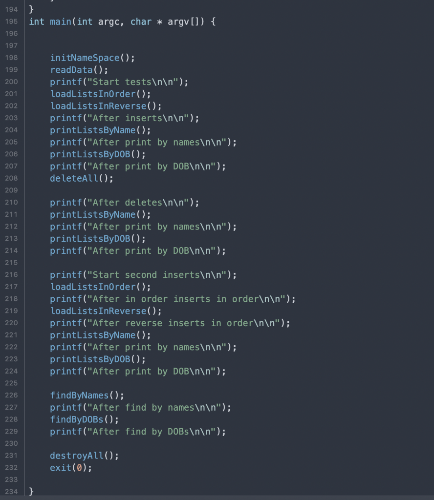 I need some help for SortedList.c Implement the data | Chegg.com