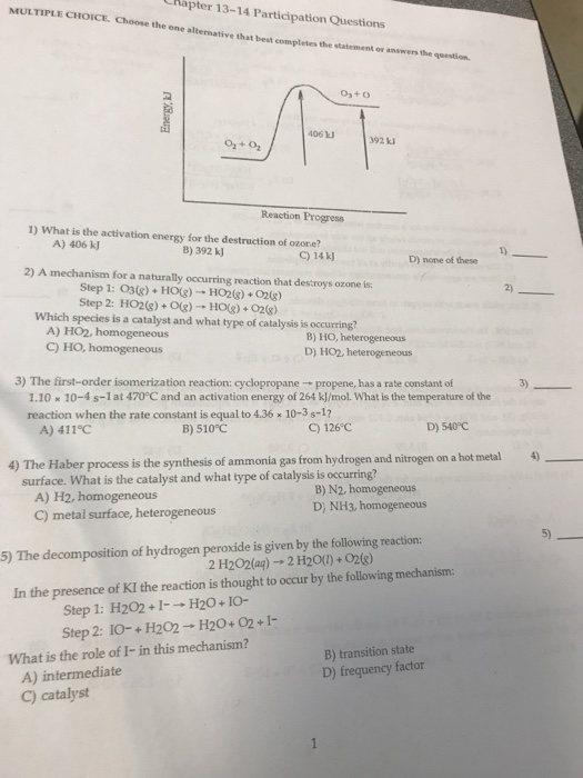 Solved Hapter MULTIPLE CHOICE Choose the 13-14 Participation | Chegg.com