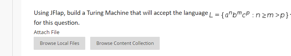 Solved = Using JFlap, build a Turing Machine that will | Chegg.com