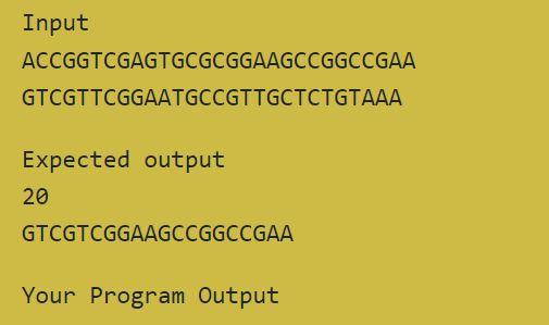 Solved Top Down LCS Develop a top down dynamic programming | Chegg.com