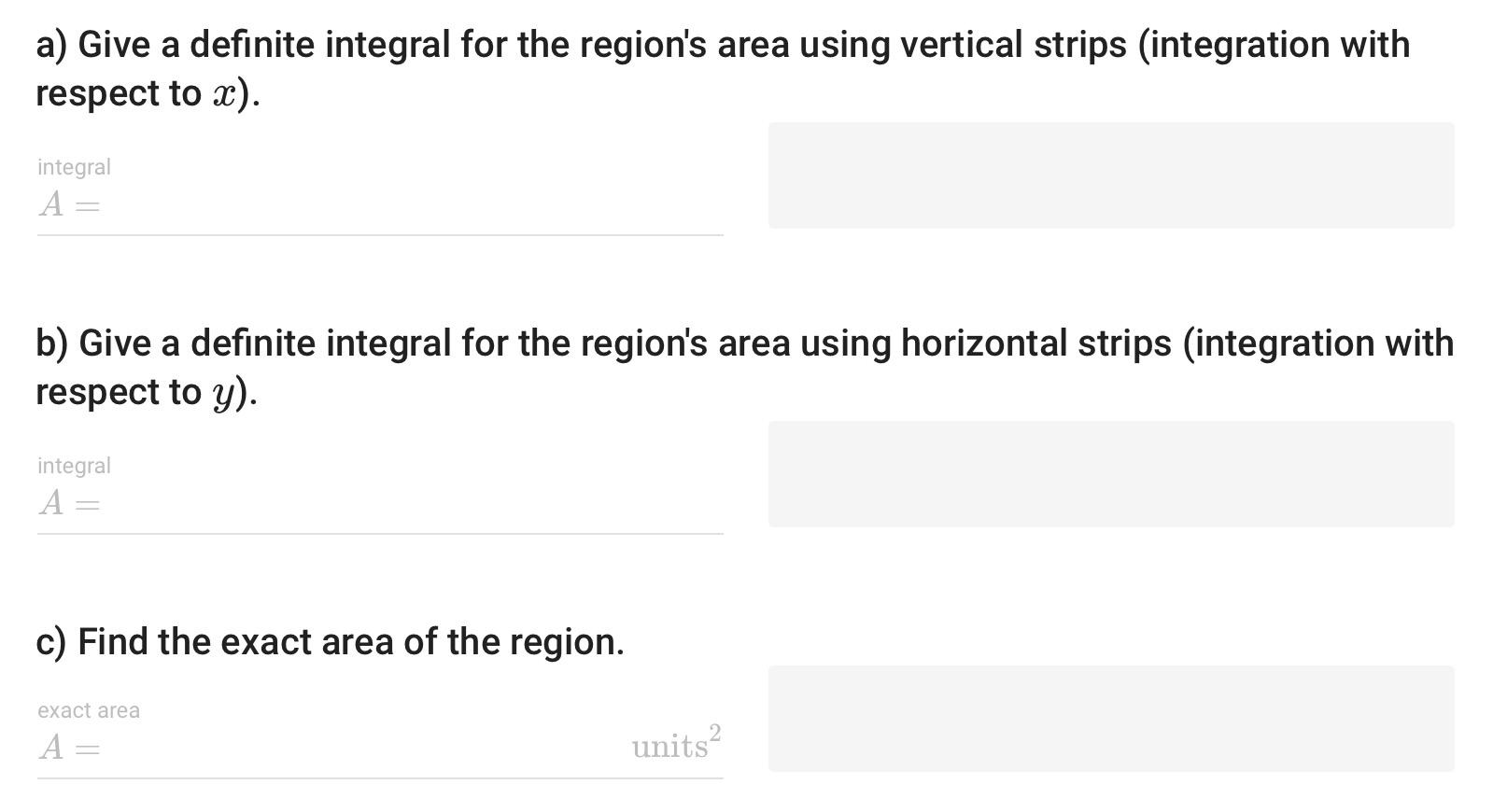 Solved Consider the region bounded by the curves y=x2 and | Chegg.com