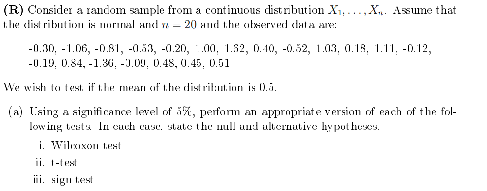 Solved (R) The data in the file icecream gives a measure of | Chegg.com