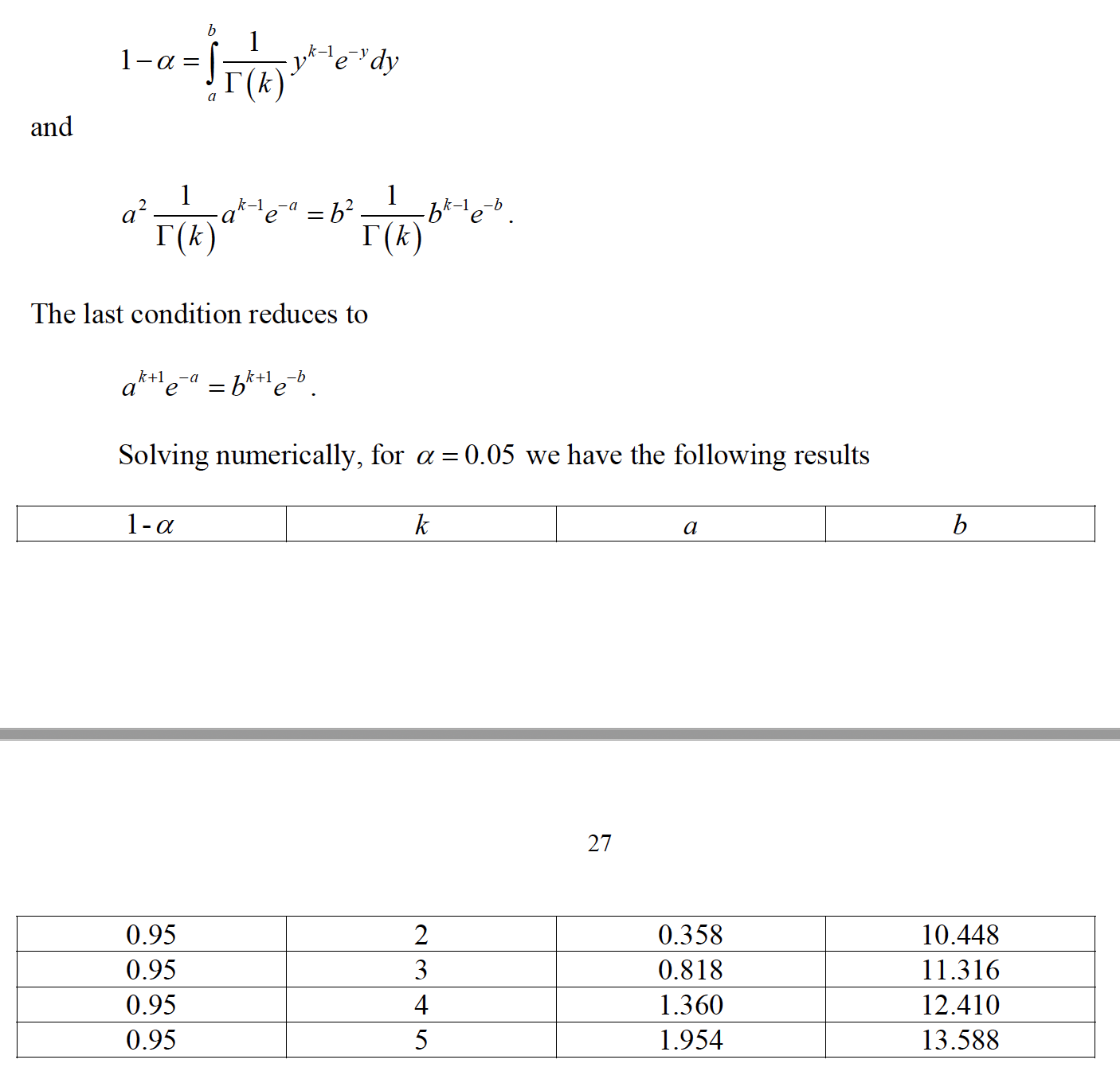 Solved Show how solving numerically we get the table with | Chegg.com