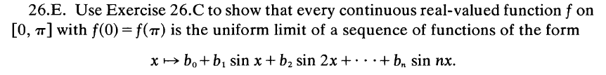 Solved 26.C. Show that every continuous real-valued function | Chegg.com