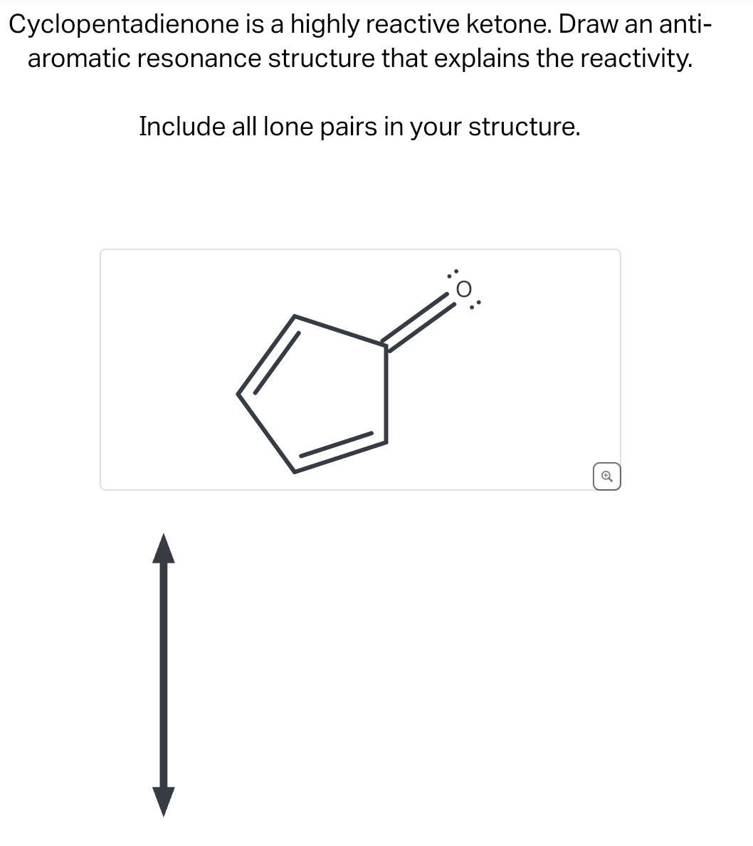 Solved Cyclopentadienone is a highly reactive ketone. Draw | Chegg.com