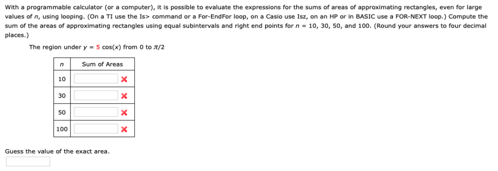 Solved With a programmable calculator (or a computer), it is | Chegg.com