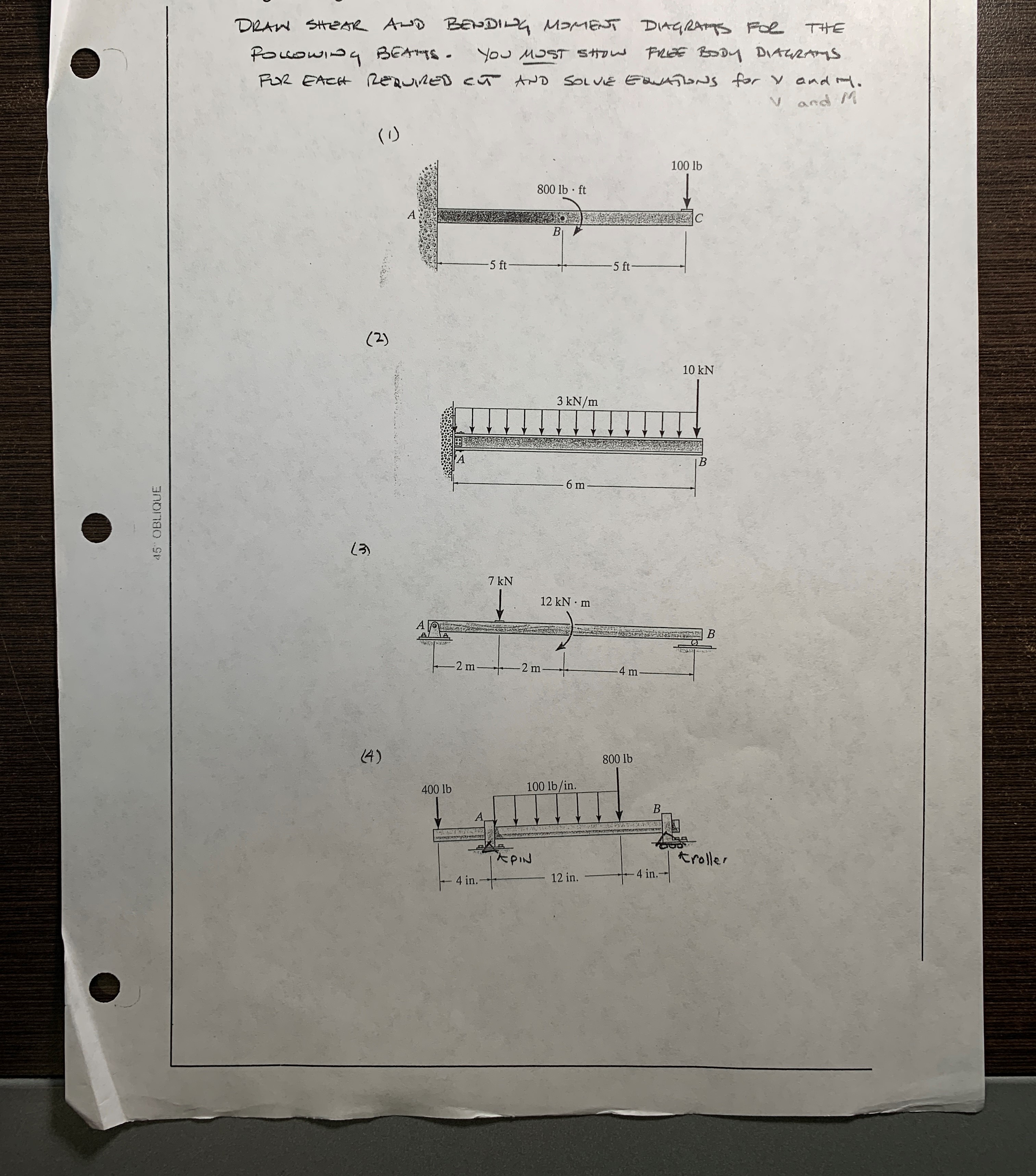 Solved Can you show all steps, I need help with 1-4 please. | Chegg.com